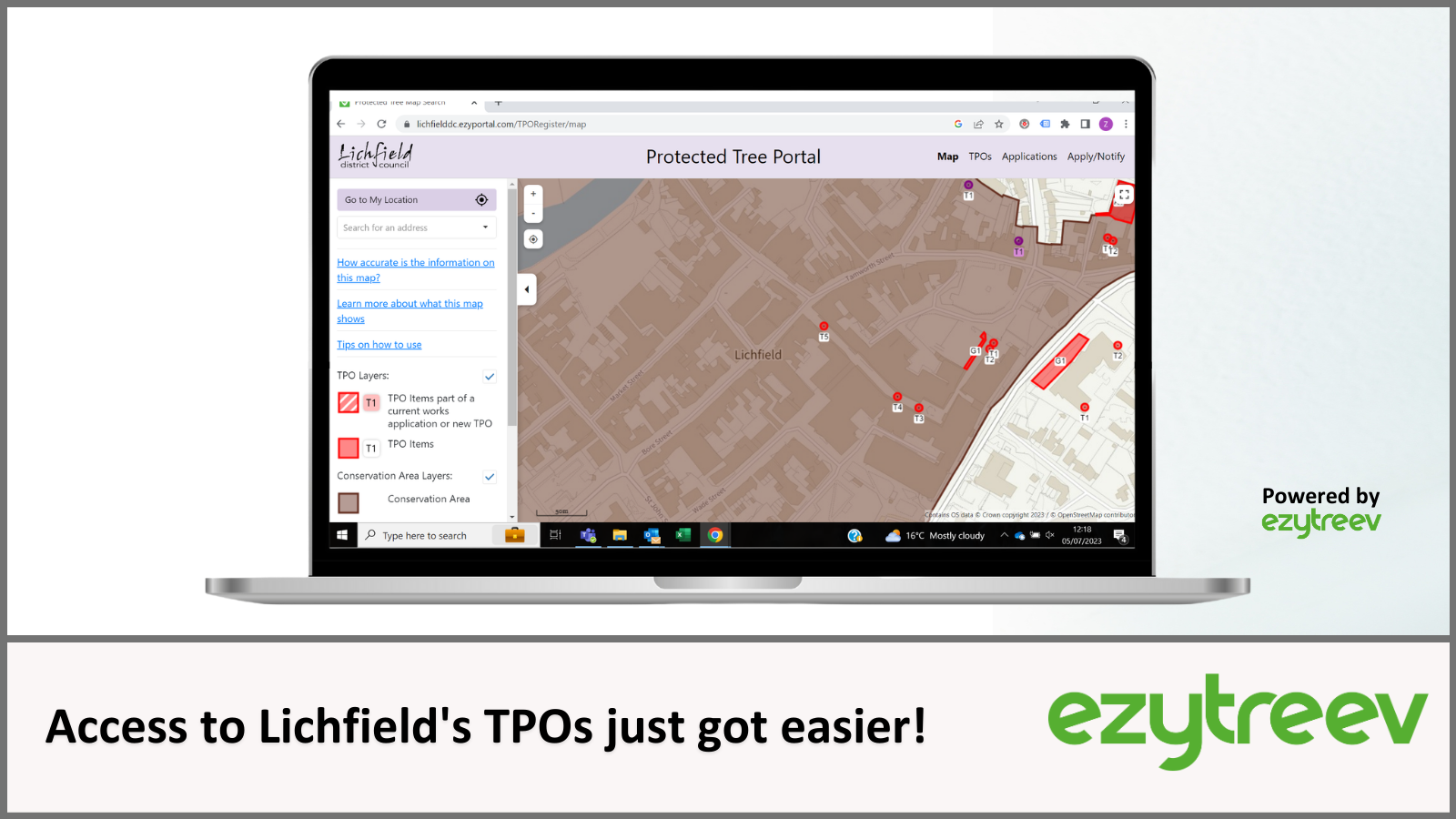 Access to Lichfield's TPOs just got easier! - RA Information Systems